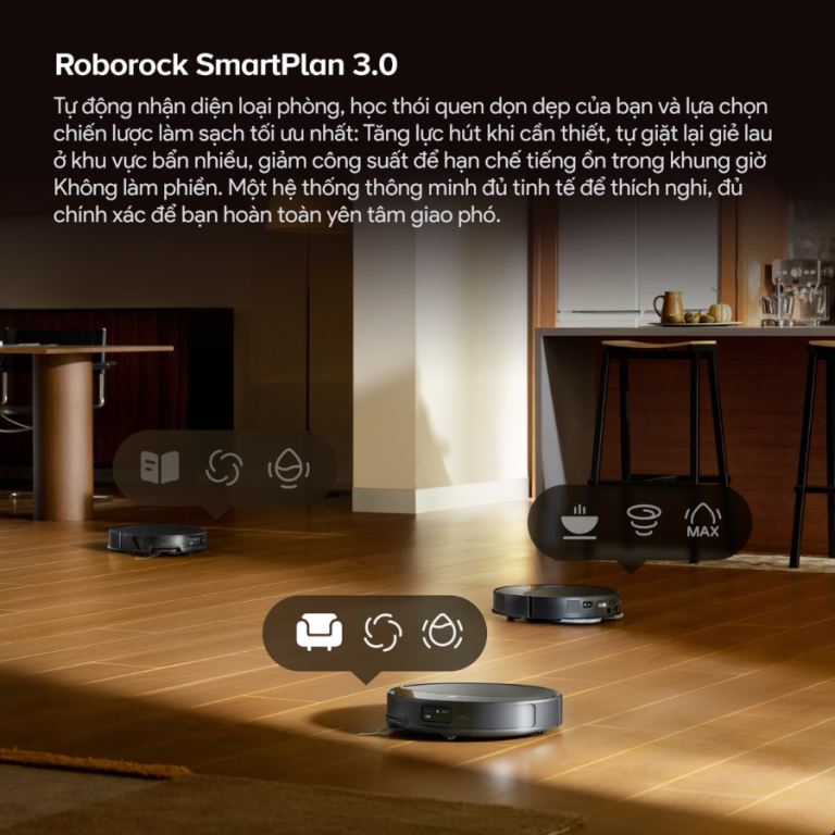 Robot hút bụi lau nhà Roborock Saros 20 - Chính Hãng